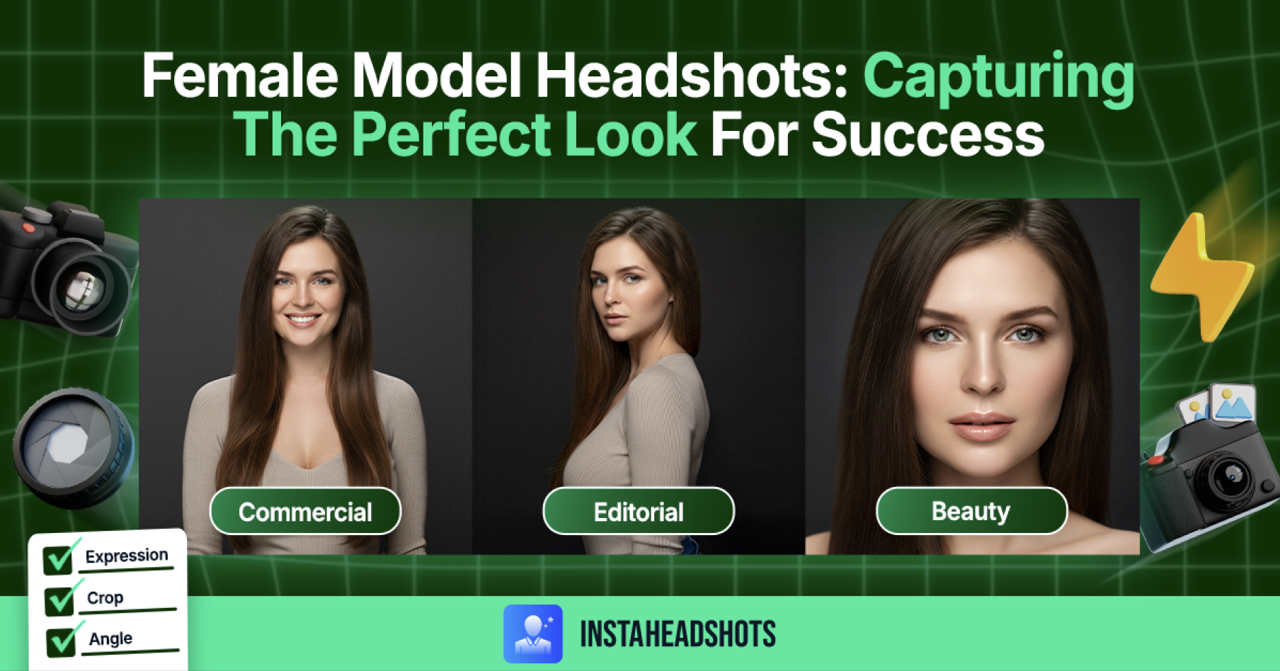 Women Modeling Headshots: Tips for Achieving Flawless Photos