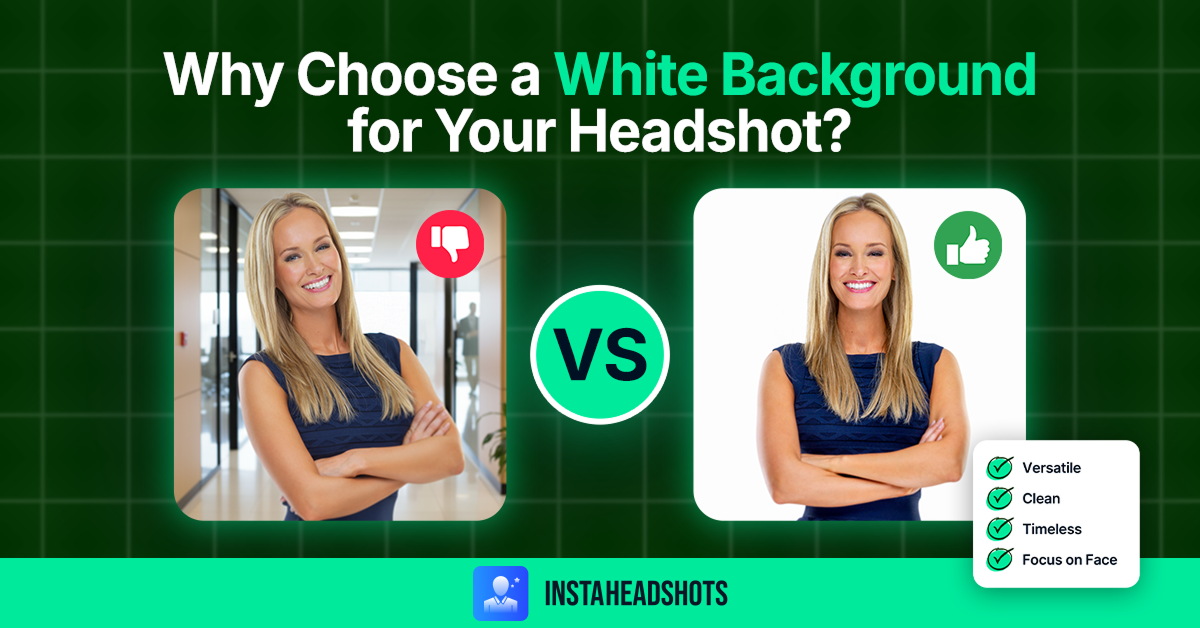 Headshots With A White Background: Clean, Professional & Timeless